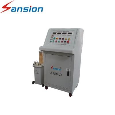 China 10kVA 20kV Power Frequency AC Withstand Voltage Test System with Electric Operating Console and Oil Immersed Transformer for Transformer Cable Switchgear Insulation Strength Testing Applications for sale