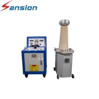 China 10kVA 100kV Power Frequency AC Withstand Test System with Manual Operation Console and Oil-Immersed Test Transformer for Electrical Equipment Insulation Testing for sale