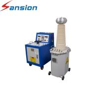China 100kV AC Withstand Test System for Power Frequency Dielectric Strength Testing of Switchgear Transformers Cables and Electrical Equipment for sale