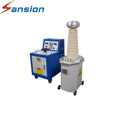 China 100kV AC Withstand Test System for Power Frequency Dielectric Strength Testing of Switchgear Transformers Cables and Electrical Equipment for sale