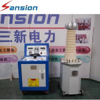 China 100kV AC Withstand Test System for Power Frequency Dielectric Strength Testing of Switchgear Transformers Cables and Electrical Equipment for sale