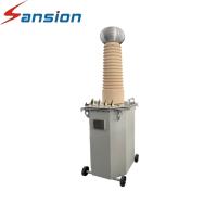 China High Voltage AC Insulation Withstand Test System 20 kVA 100 kV Oil-Filled Test Transformer with Manual Voltage Control for Power Switchgear Electrical Equipment Insulation Testing for sale