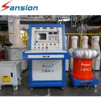 China Power Frequency PD-Free Test System with Oil-Immersed Test Transformer for Power Utilities Electrical Insulation Testing and Substation Maintenance for sale