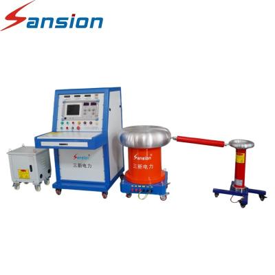 China 50 kV 5 kVA Power Frequency PD-Free AC Withstand Testing System for Power Plant Generator Transformers Electrical Equipment Insulation Verification and Maintenance for sale