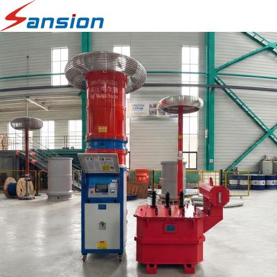 China High Capacity High Voltage Series Resonant Test System for EHV and UHV Cable, GIS and Transformer Testing Customized Variable Frequency AC Withstand Test Equipment for sale