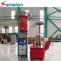 China Automatic Variable Frequency Series Resonance Test System with Digital Control, Automatic Frequency Searching and Test Data Recording Intelligent High Voltage AC Withstand Test Equipment for sale