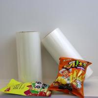 China One Side Heat Sealable Low Friction BOPP Clear Film For Straws And Food 15μM 18μM 20μM for sale