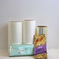 China 10-40mic Transparent BOPP Printing Film Clear Plastic Film Roll For Packaging for sale