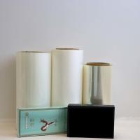 China Transparent Plain Clear Hot Stamping Film BOPET Films For Food Commodity Packaging for sale