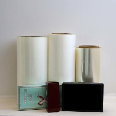 China 12um 19um 20um Matte BOPP Polypropylene Film Soft Touch Matte Laminating Film for sale