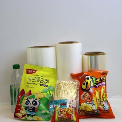 China Food Grade Bopp Printing Film Soft Glossy Lamination Film 15-35  Microns for sale