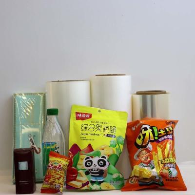 China 6–30µM Metallizable BOPET Polyester Film Dual Side Heat Sealable BOPET Metallized Film for sale