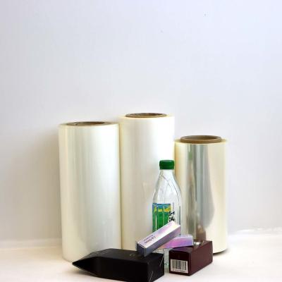 China Biaxially Oriented Polyethylene Terephthalate BOPET Film Clear Glossy Packaging Roll 400-2500mm for sale