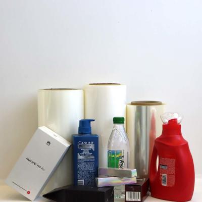 China Double Sided Heat Sealable BOPP Film High Gloss Waterproof Label Material 30–80µM for sale