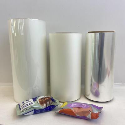 China 18u/20u Heat Sealable Polypropylene Film Transparent BOPP Film For Printing Composite Bag Making for sale