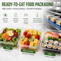 China Microwave Safe Steamable Anti Fog BOPP Film Food Grade for Steam Bag Vegetable Ready Meal Packaging for sale