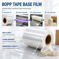 China Security Tamper Evident BOPP Tape Film 25-38 Micron High Tensile for Anti-Theft Carton Sealing Tape for sale