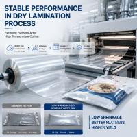 China Low Shrinkage Heat Resistant BOPET Film 12-36um Thermal Stability Base Film High Temperature Processing for sale
