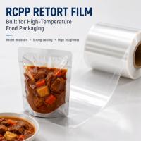 China RCPP Retort Film Cast Polypropylene 60-100um Vacuum Pouch Meat Seafood Low Temperature Toughness for sale