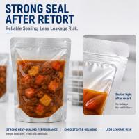 China RCPP Retort Film Cast Polypropylene 60-100um Vacuum Pouch Meat Seafood Low Temperature Toughness for sale