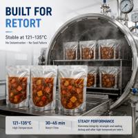 China RCPP Retort Film Cast Polypropylene 60-100um Vacuum Pouch Meat Seafood Low Temperature Toughness for sale
