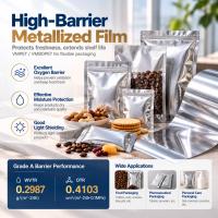 China VMBOPET Film High Metal Bond Strength Aluminum Adhesion Flake Resistant Converting Grade for sale