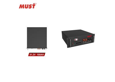 China 51.2V 100AH Portable Battery Pack , 5 Kwh Lithium Ion Battery BMS Board for sale