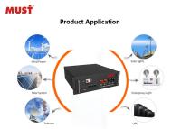 China Customized 5120WH 100ah Rechargeable Battery , Rack Mount Lithium Battery for sale
