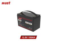 China MUST Li Ion 12.8V Lithium Phosphate Rechargeable Battery , 120ah Lithium for sale