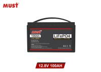 China BMS Board Lithium Iron Phosphate Battery 12V 100ah For Storage for sale