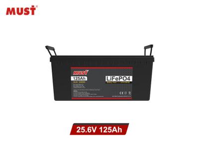 China MUST Li Iron 25.6 V Lithium Battery , Solar Inverter Lithium Battery Rechargeable for sale