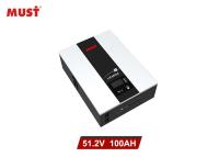 China Waterproof Rechargeable Lifepo4 Lithium Ion Battery 48V 100Ah for sale