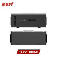 China Waterproof Rechargeable Lifepo4 Lithium Ion Battery 48V 100Ah for sale