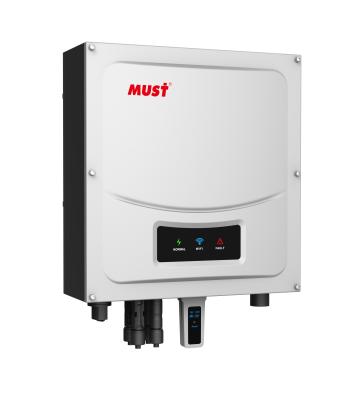 China Single Phase Waterproof On Grid Solar Inverter 2.5 Kw High Frequency for sale