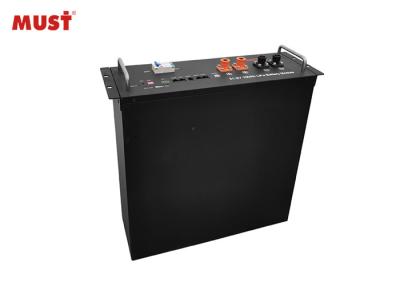 China Rack Mount 100ah Lifepo4 Battery , Lithium Ferrite Battery For Hybrid Solar Energy System for sale
