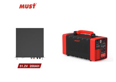 China MUST 100A Rack Mount Lithium Battery , 200ah Lifepo4 Battery For Inverter for sale
