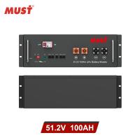 China 5120WH BMS System Lithium Iron Phosphate Battery Solar 100AH for sale