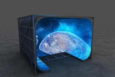 China Customized Resolution LED Projection Domes Screen For Theater for sale