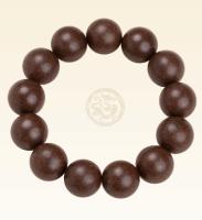 China Antique Herbal Fragrance Wood Ball Bracelet Prayer Wooden Bead Bracelet Buddhist for sale