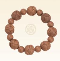 China Dongpo Wensi Wooden Prayer Bracelet Elegant Herbal Chinese Style Handmade Couple for sale