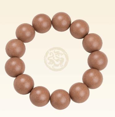 China Chinese Style Sandalwood Incense Bracelet Enhancing Qi Circulation Brown Wood Bead for sale