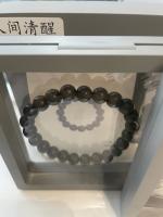 China Water Collection Buddhist Wrist Mala Colorless Bracelet That Calms Stress And Anxiety for sale
