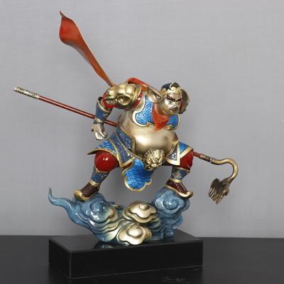 China Vintage Style Bronze Ornament with Polished Finish and 30*16*56cm Dimensions for Home and Office Decoration for sale