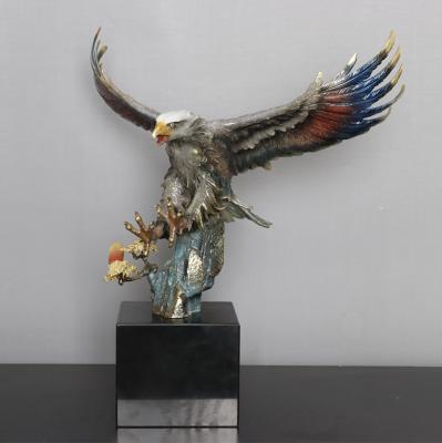 China Vintage Style Bronze Ornament with Polished Finish and 525*440*655mm Dimensions for Home Decoration for sale