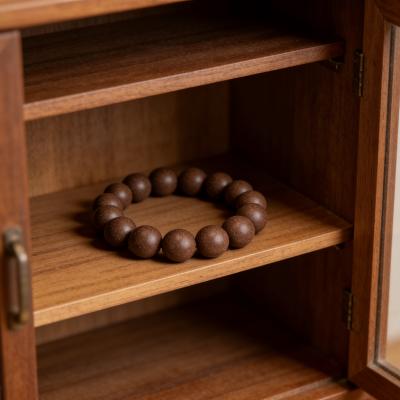 China Traditional Culture Scholar'S Chinese Style Bracelet Health Wellness Mens Wooden Bracelet for sale