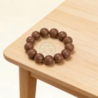 China Heritage Style Wood Ball Bracelet Lung Health Handmade Hand Bracelet for sale