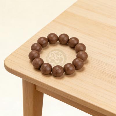 China Heritage Style Wood Ball Bracelet Lung Health Handmade Hand Bracelet for sale