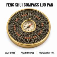 China Professional Solid Brass Feng Shui Compass Luo Pan for Direction for sale