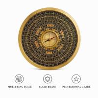 China Professional Solid Brass Feng Shui Compass Luo Pan for Direction for sale