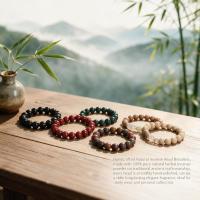 China Soothing Authentic  Agarwood Bead Bracelet Invigorating Refreshing Buddhist Wooden Beads for sale